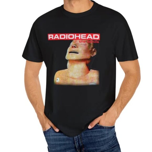 Gildan | Shirts | Radiohead The Bends Album Cover Graphic Tshirt The ...
